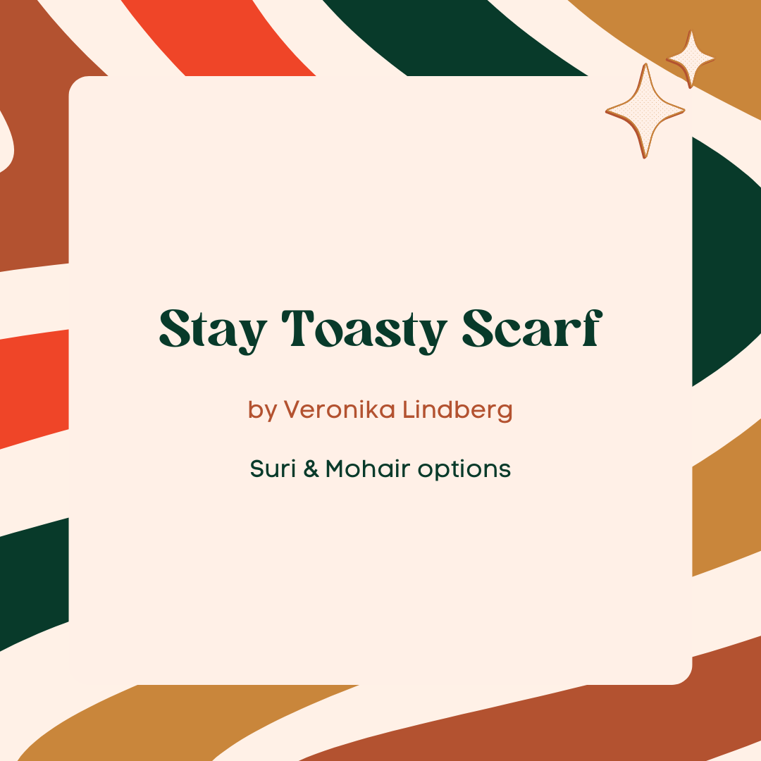 Stay Toasty Scarf Kit – Red Door Fibre Studio